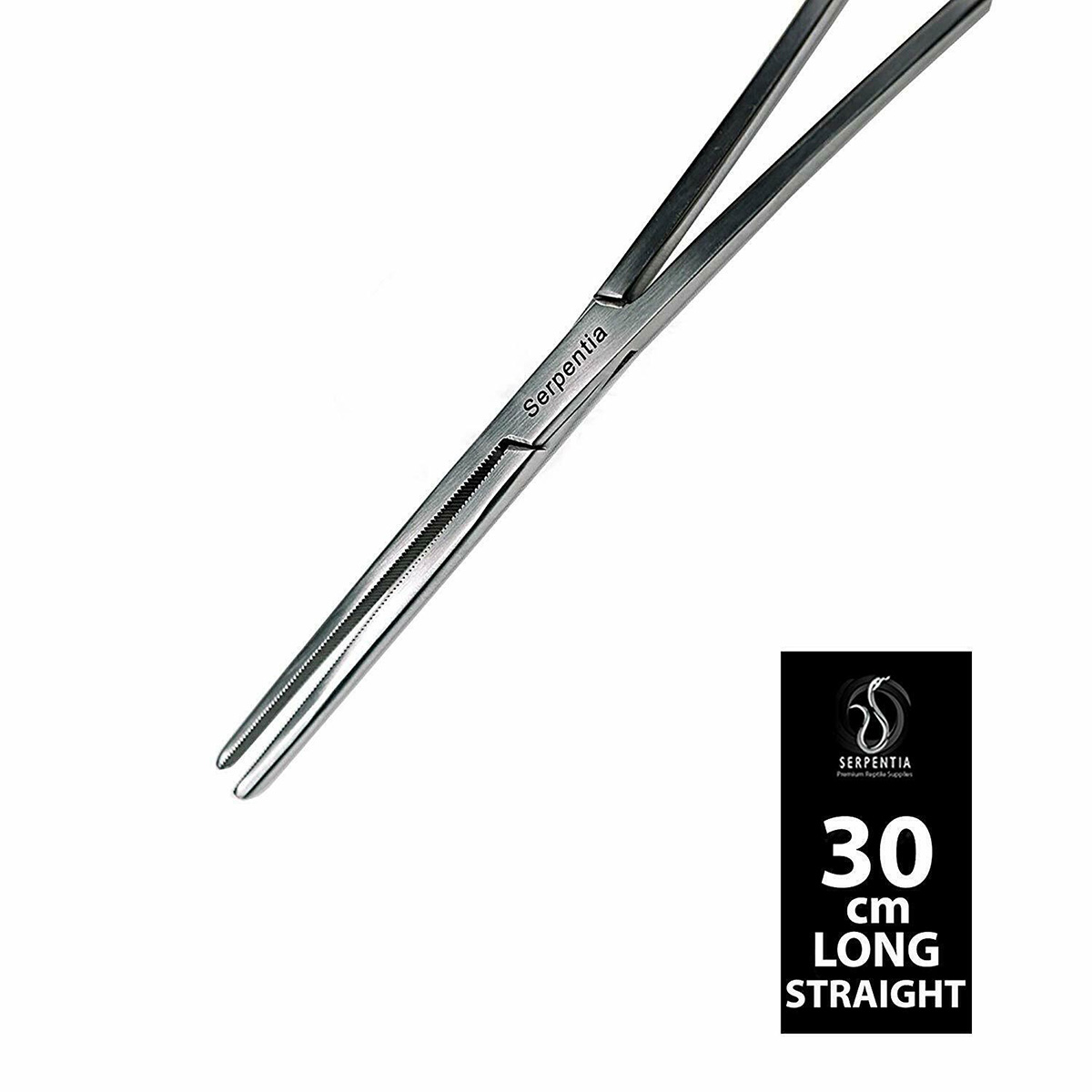 Straight Tip Feeding Tongs - Serpentia Reptile Feeding Forceps