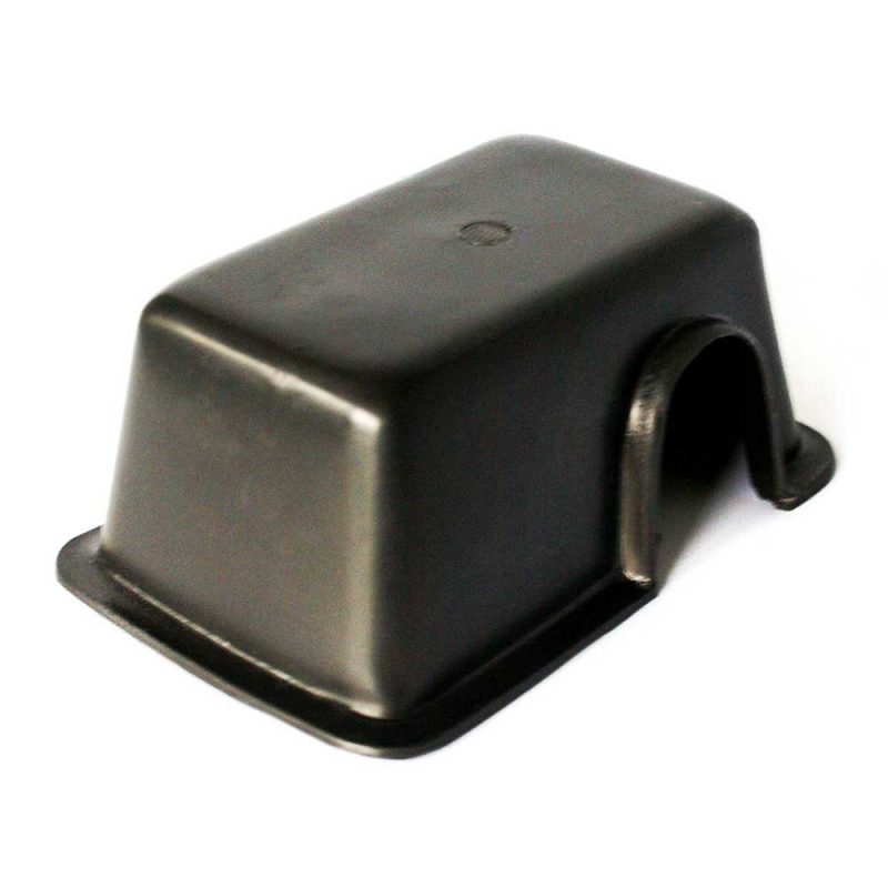 Small Reptile Hides - Serpentia Black Plastic Reptile Hides