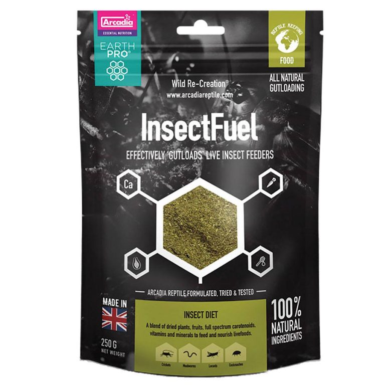 Arcadia Earth Pro Insect Fuel 250g Pouch - Serpentia
