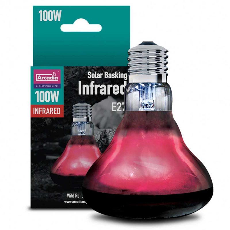 Arcadia Reptile Halogen Basking Spot Light Heat Lamp | 100W - Serpentia