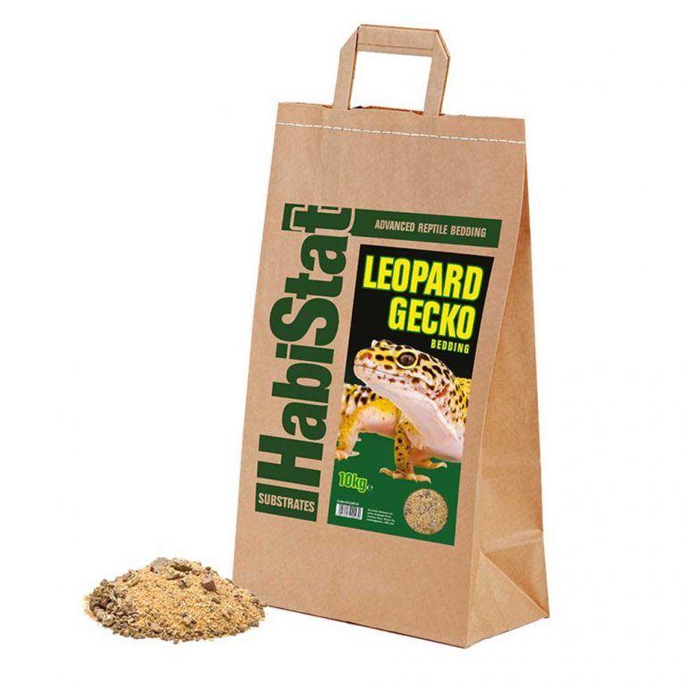 HabiStat Leopard Gecko Bedding 10kg in Biodegradable Bag - Serpentia